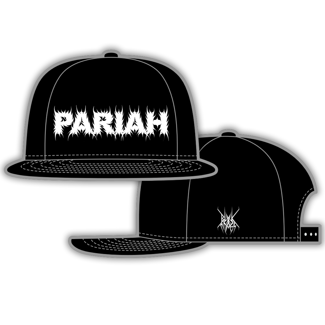 Blxckmass Cap - Pariah – Blxckmass Clothing